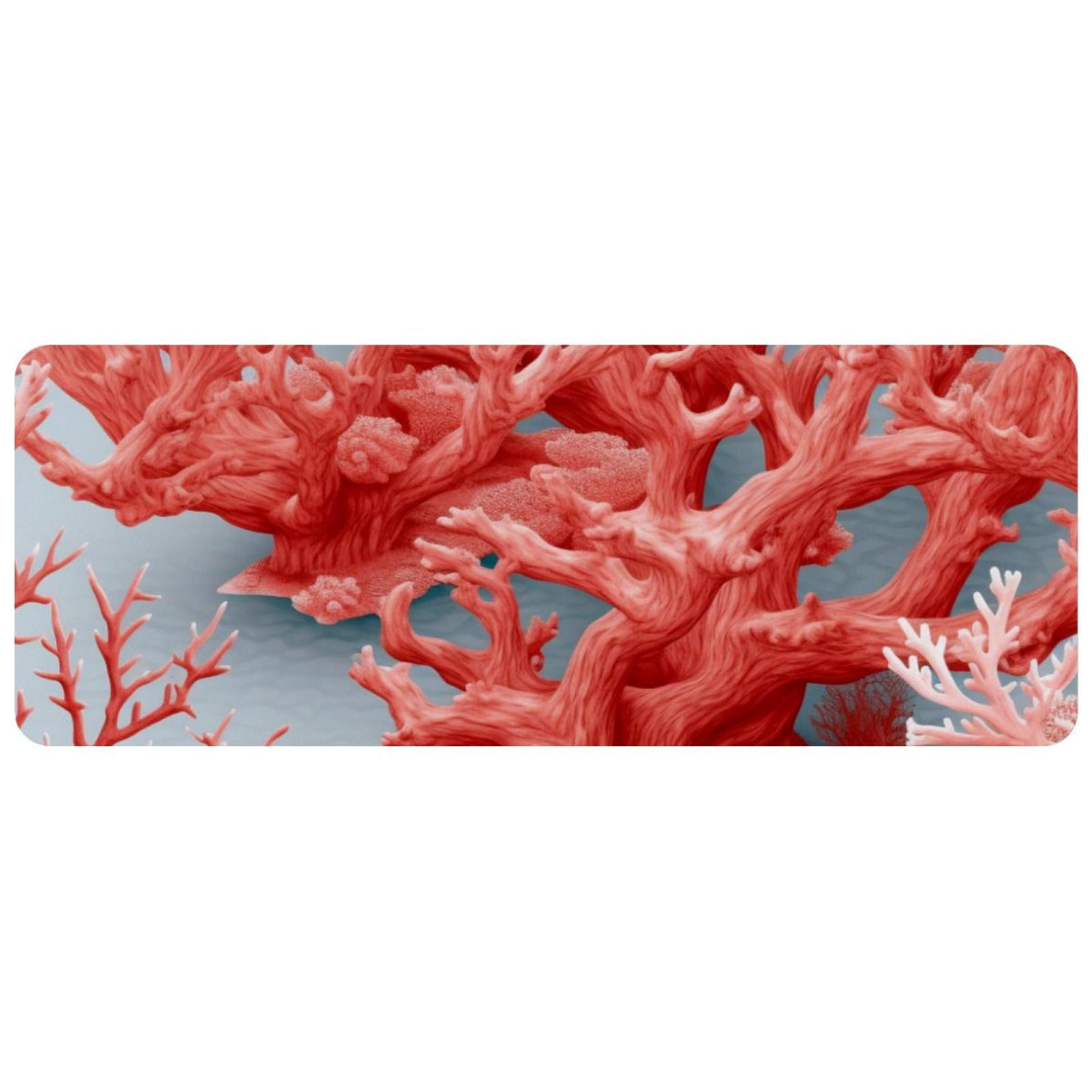 Coral Mouse Pad, Personality Design Rubber Base for Office Decor for ...