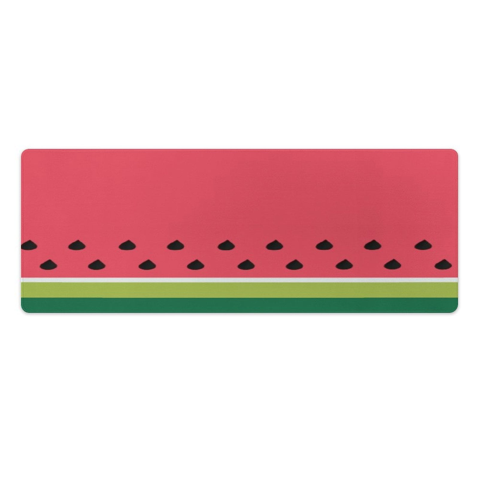 Coral Pink Green Summer Watermelon Fruit Stripes 2 PCS Anti Fatigue ...