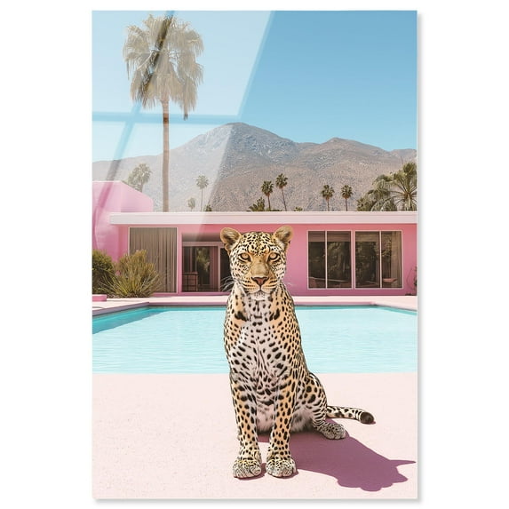 Coral Pool Watcher Acrylic Print Fashion Art Prints by Notoriart, Ready ...