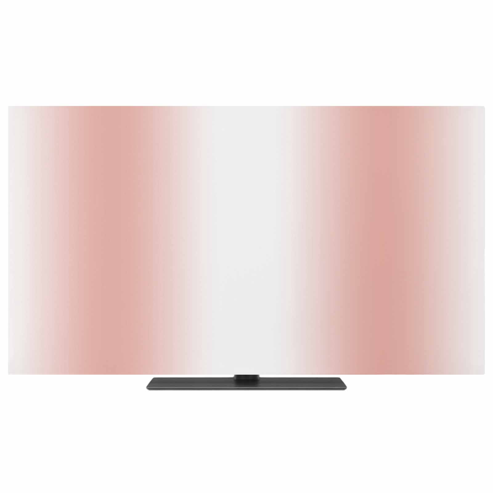 Coral Red White TV Dust Cover,Stretchable TV Screen Desktop Computer ...
