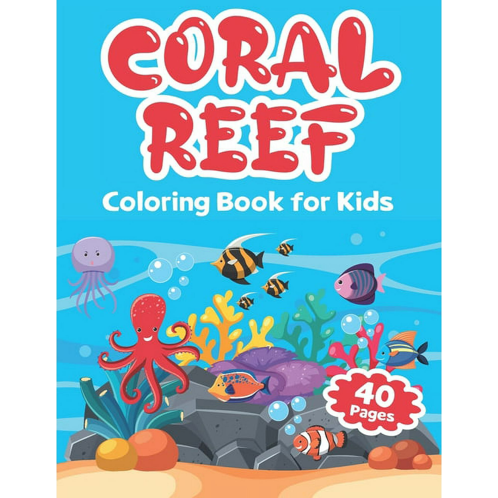 Coral Reef Coloring Pages