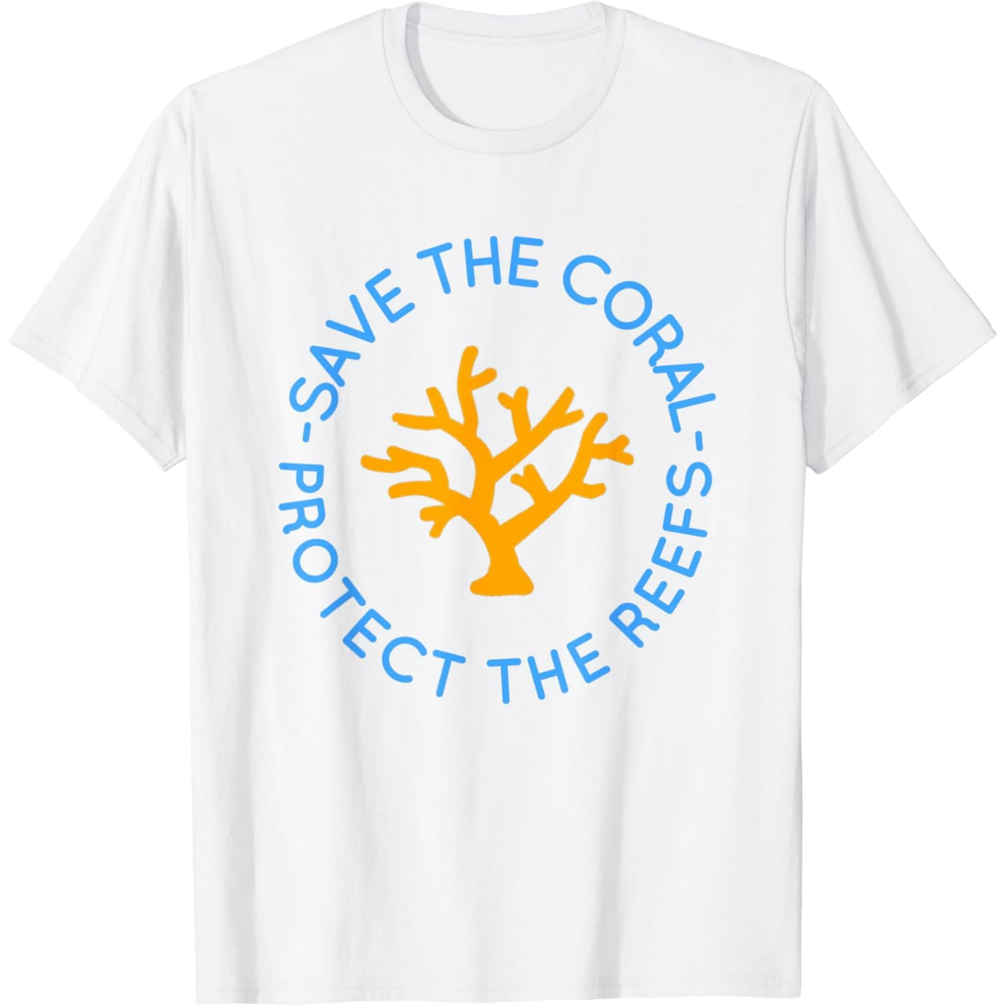 Coral Reef Conservation Save The Reefs Graphic Unisex Short Sleeve T ...