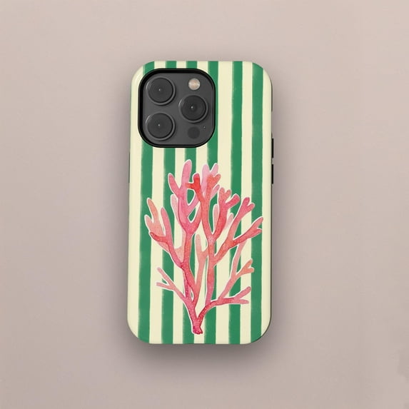 Coral Reef Italian Summer Ocean Cover Phone Case with iPhone 17 16 15 ...