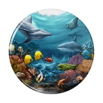 Shark Ocean Selfie Kitchen Refrigerator Locker Button Magnet - Walmart.com