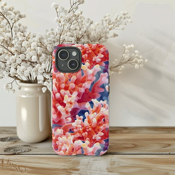 Coral Reef Print Phone Case Ocean Pattern Theme for iPhone and Android ...