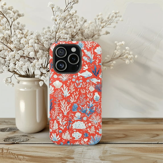 Coral Reef Underwater Artistic Phone Case 17 11 12 13 14 15 16 Pro Max ...