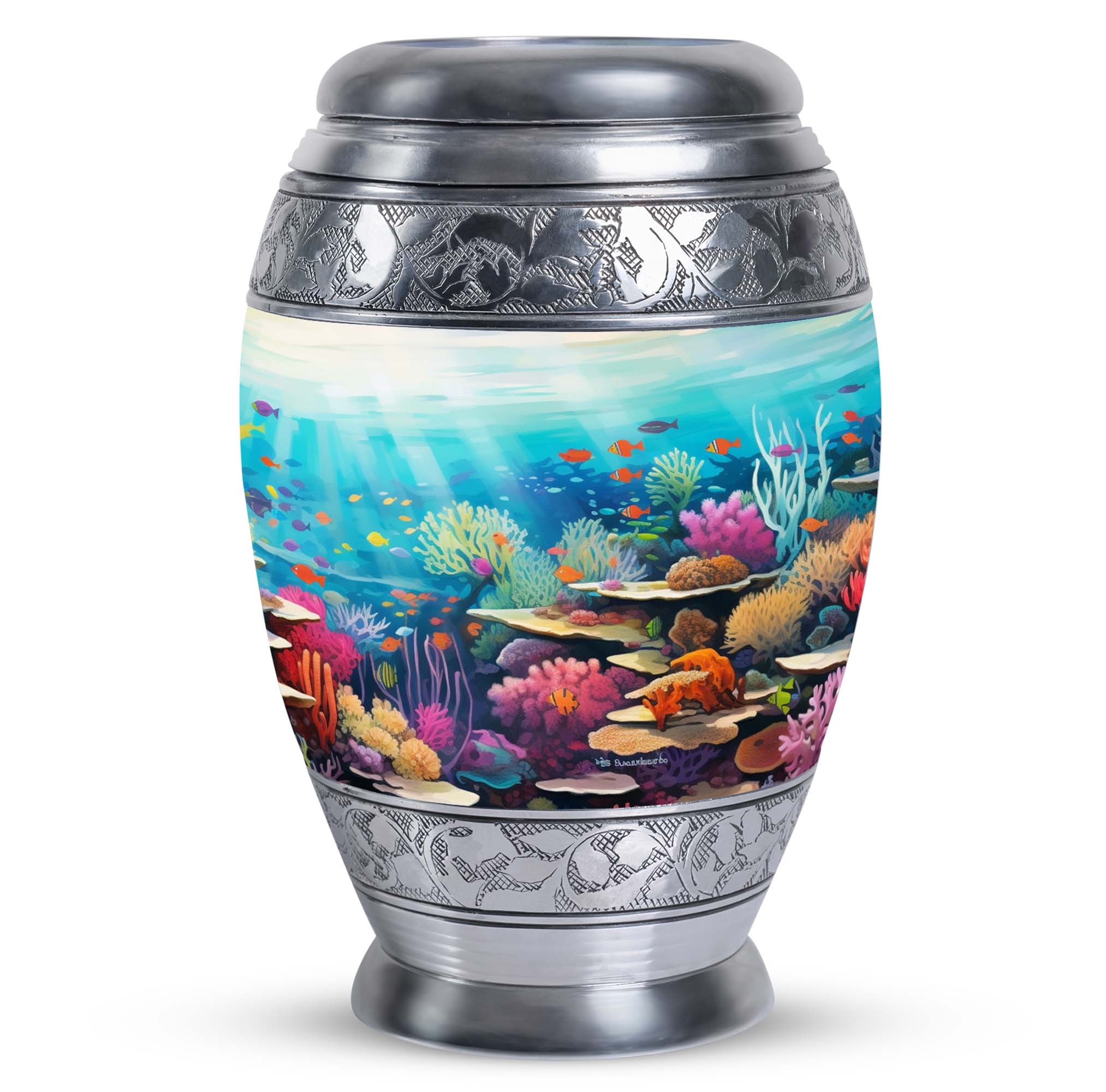 Coral Reef Urns For Human Ashes Mom, Dad Urn For Funeral, Cremation ...
