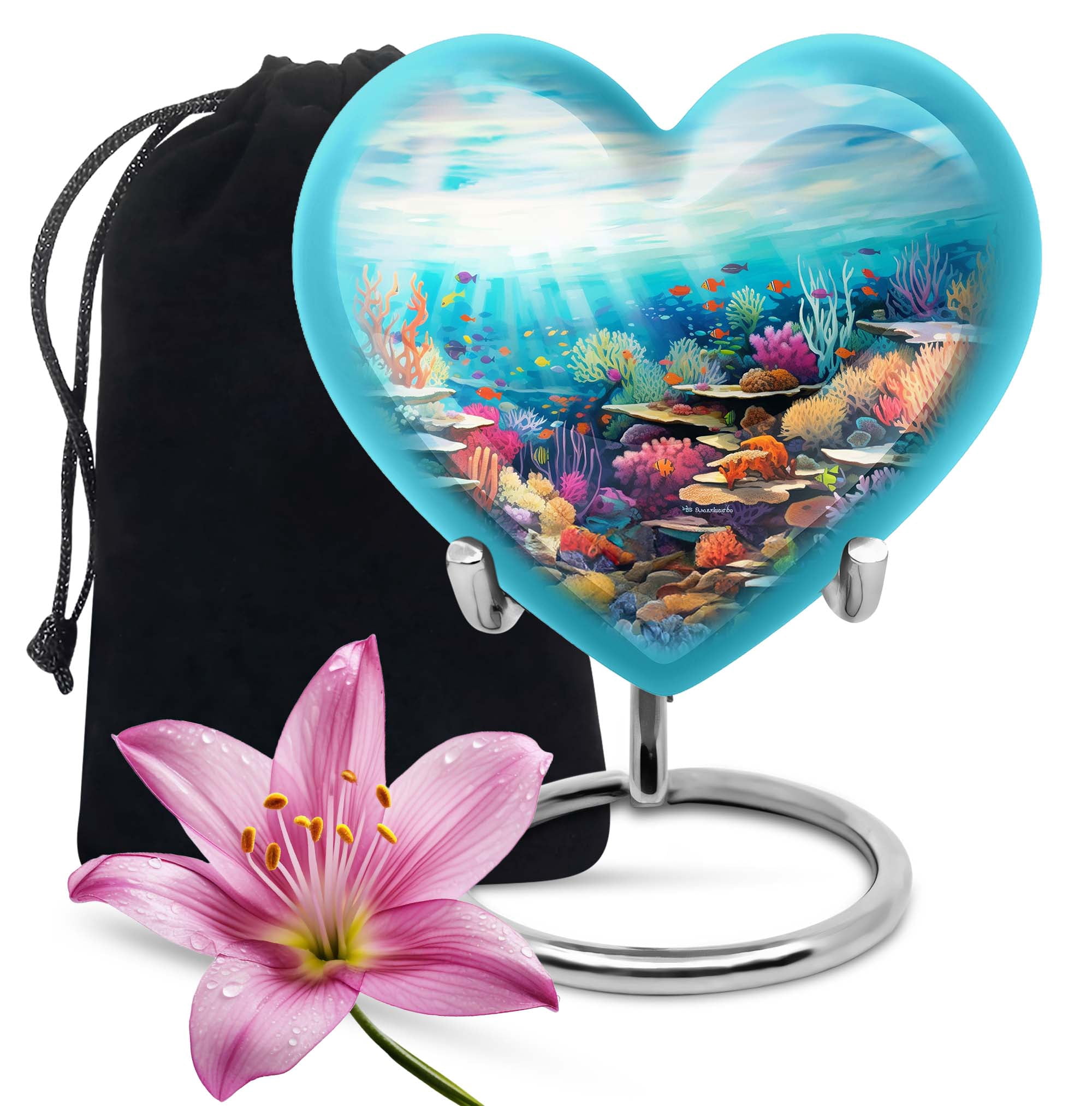 Coral Reef Urns For Human Ashes Mom, Dad Urn For Funeral, Cremation ...