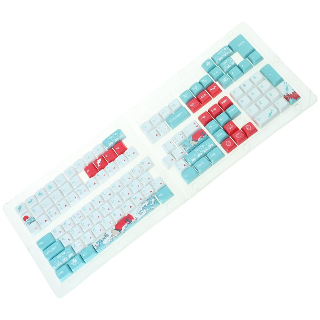 Coral Sea Themed PBT Keycap Set XDA/OEM Profile Comfortable Keys Caps ...