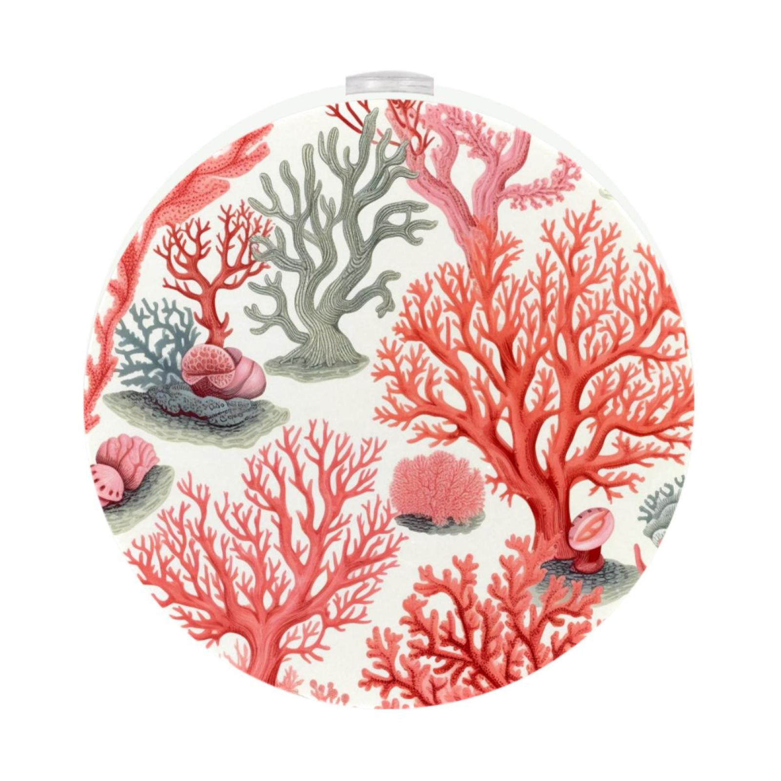 Coral Two-Pack Circular Night Light with Inductive Light Control - LED ...