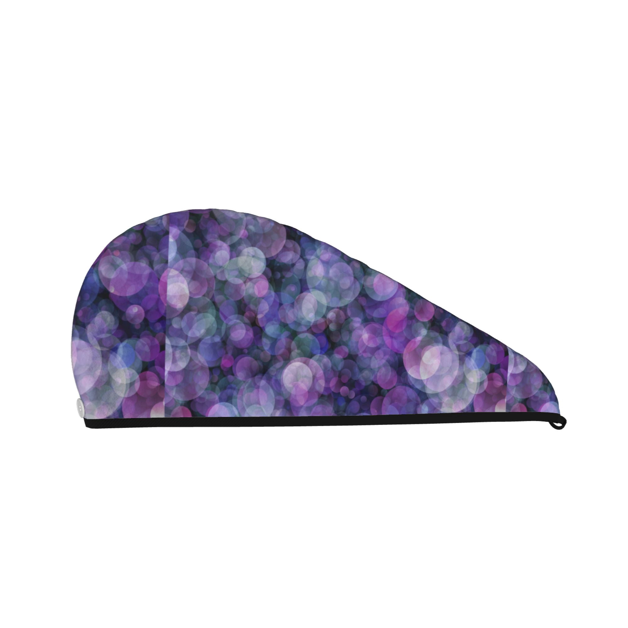 Coral Velvet Dry Hair Cap Background Light Pattern Quick Moisture ...