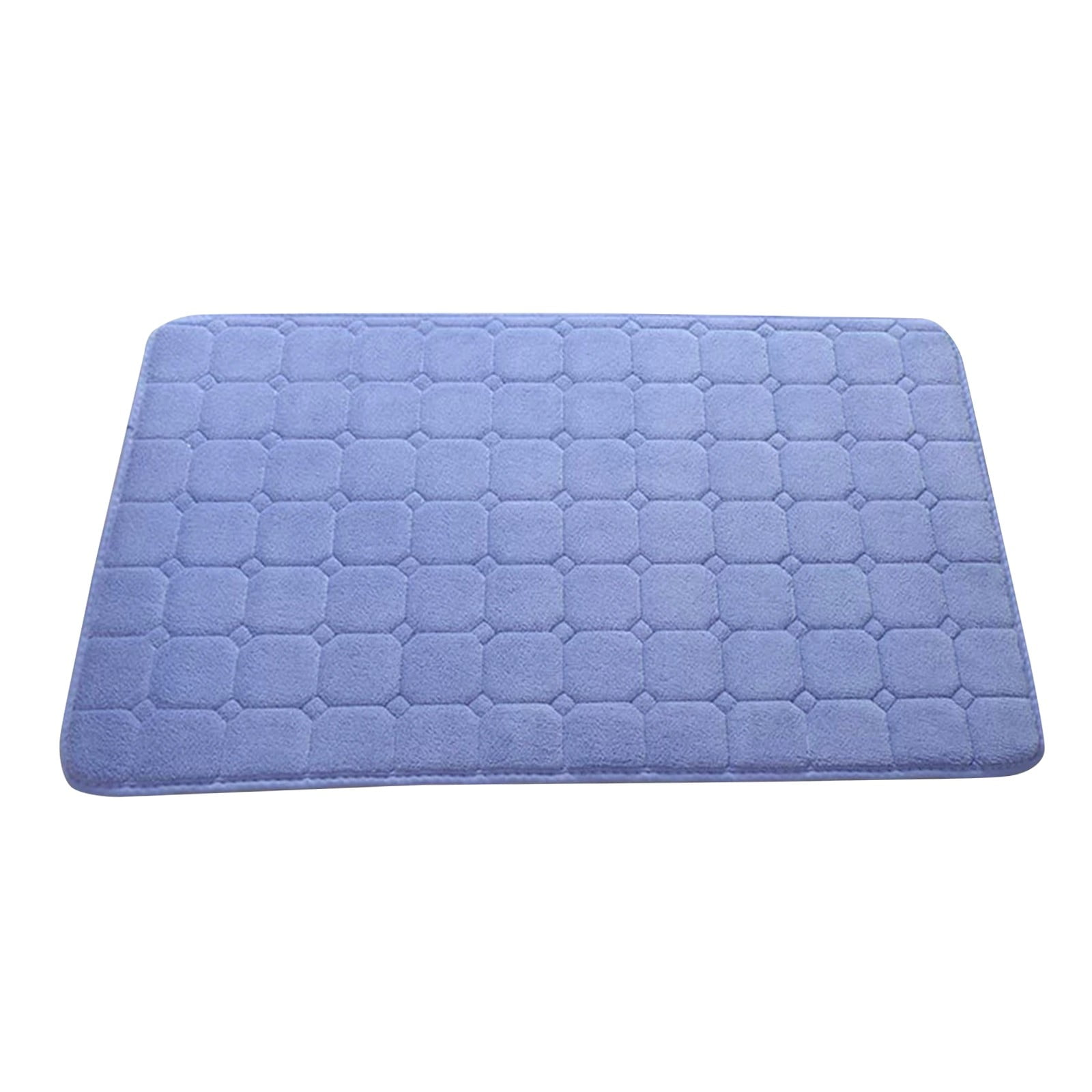 Coral Velvet Embossed Floor Mat Memory Foam Carpet Floor Mat Household ...