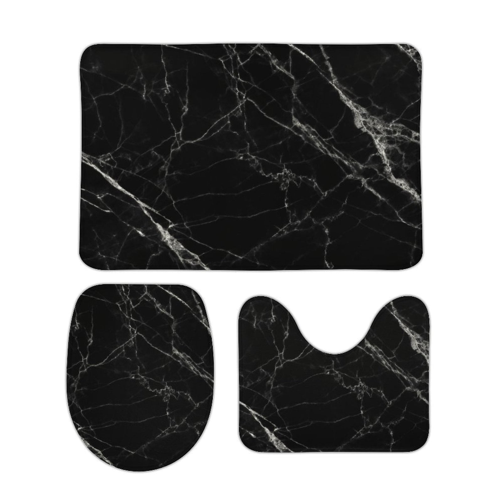 Coral Velvet Floor Mat Three-Piece Set Is Easy To Store Non Slip And ...