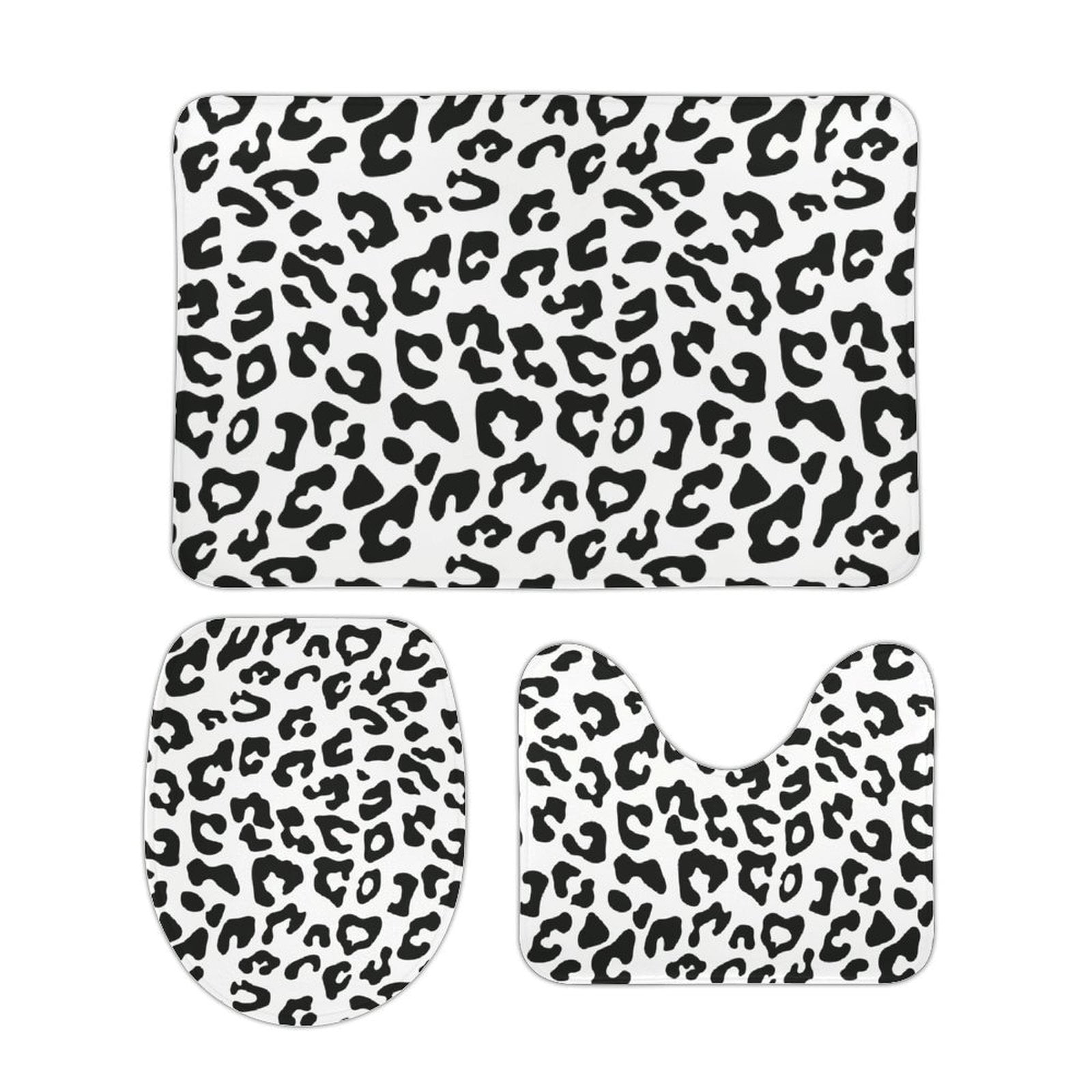 Coral Velvet Floor Mat Three-Piece Set Is Easy To Store Non Slip And ...