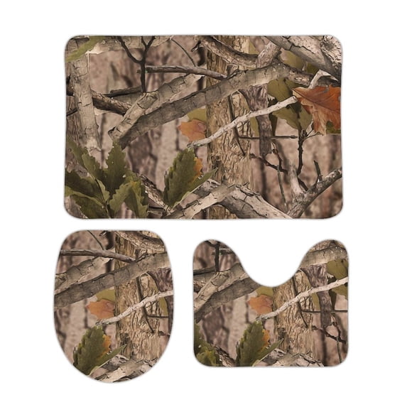 Coral Velvet Floor Mat Three-Piece Set Is Easy To Store Non Slip And ...