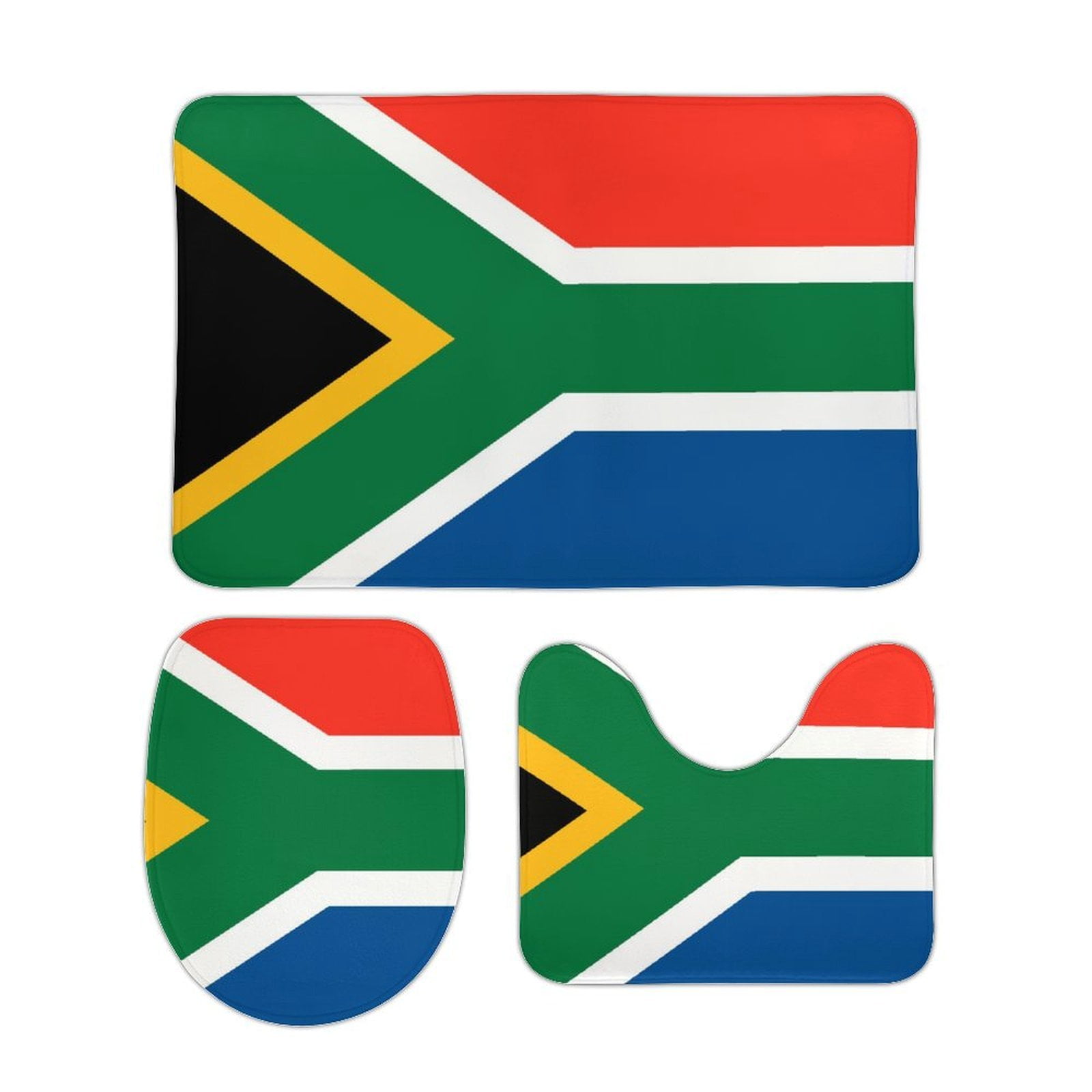 Coral Velvet Floor Mat Three-Piece Set Is Easy To Store Non Slip And ...