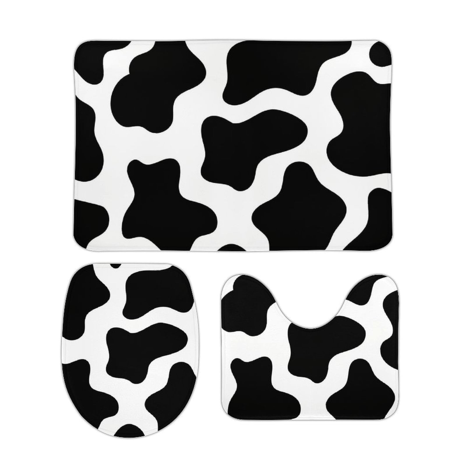 Coral Velvet Floor Mat Three-Piece Set Is Easy To Store Non Slip And ...