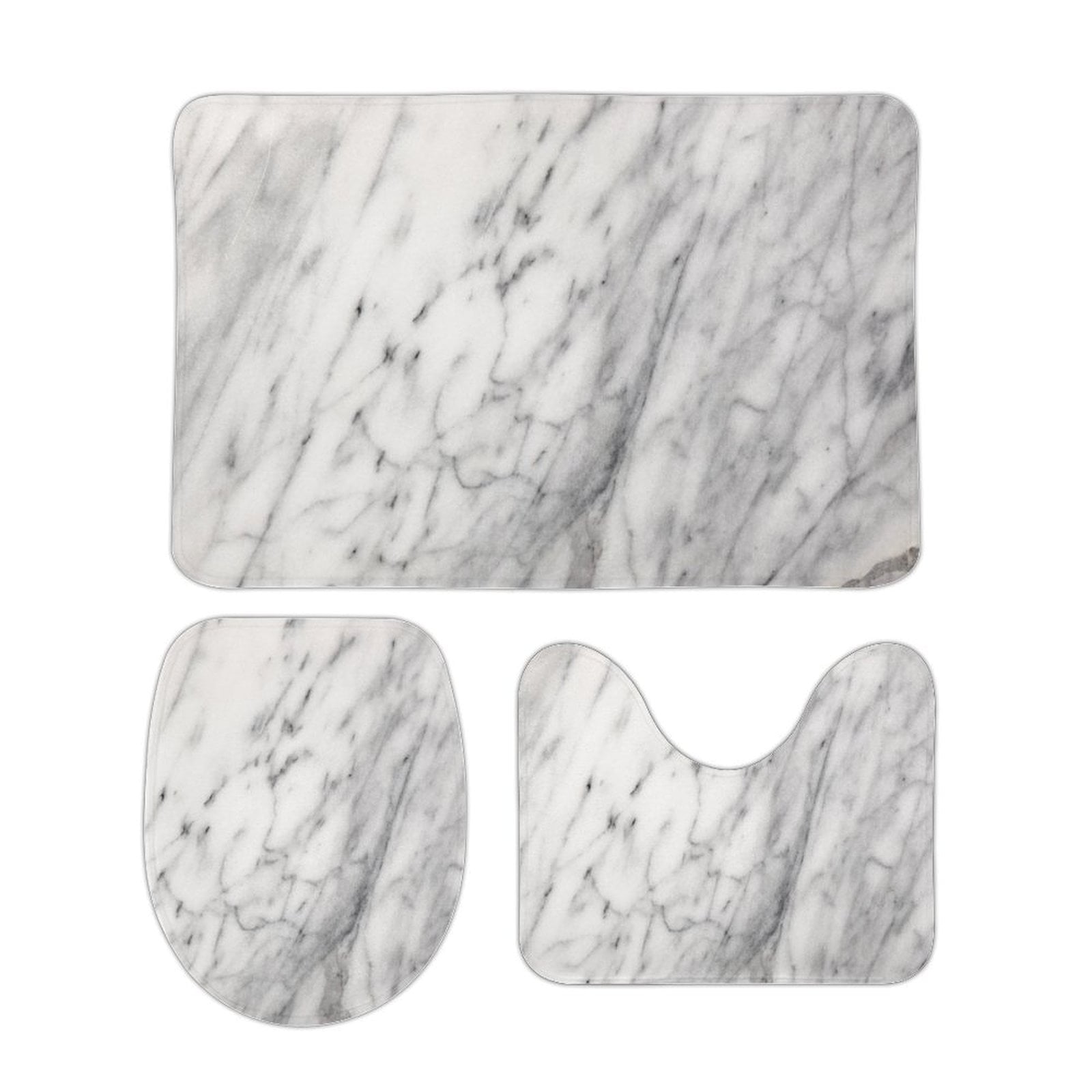 Coral Velvet Floor Mat Three-Piece Set Is Easy To Store Non Slip And ...