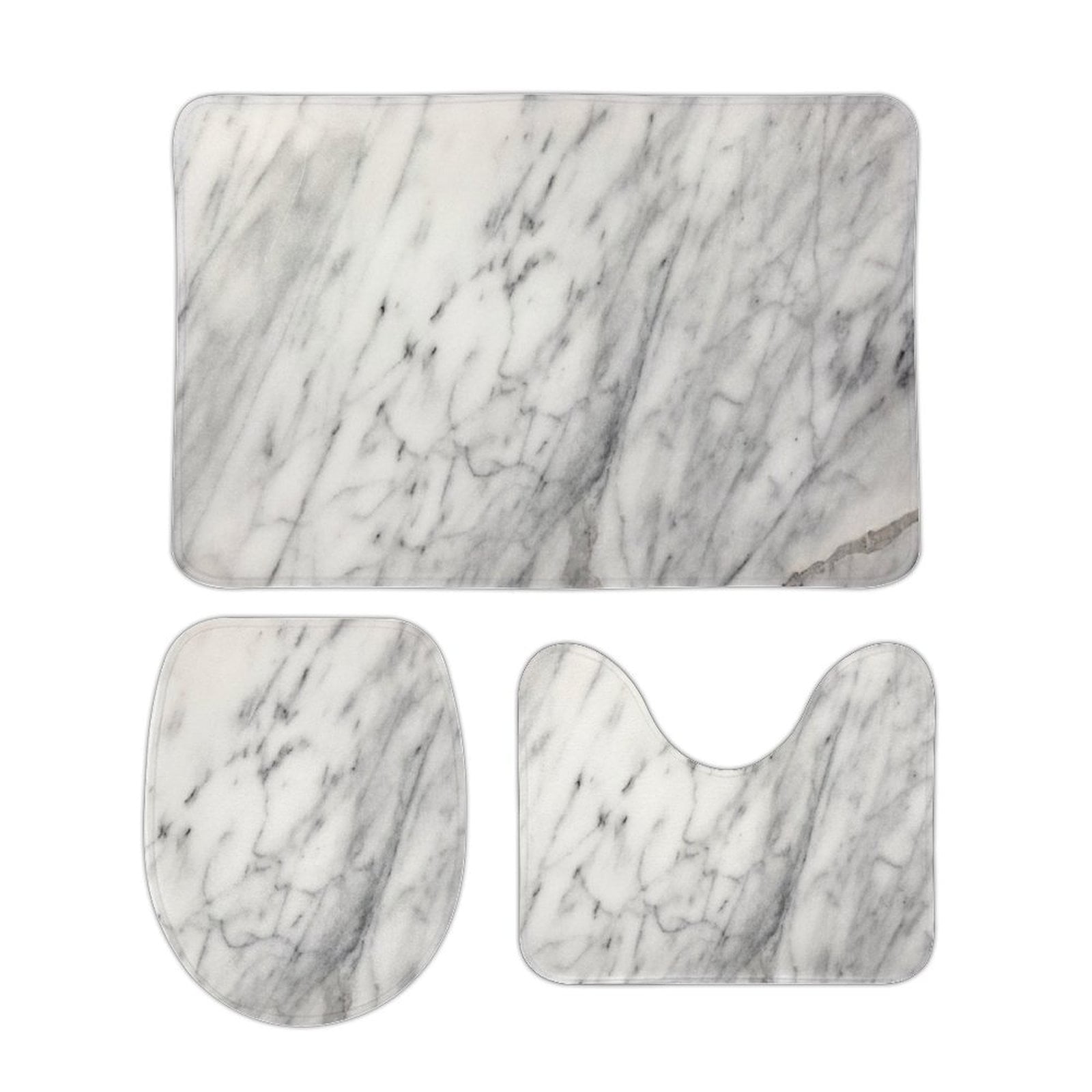 Coral Velvet Floor Mat Three-Piece Set Is Easy To Store Non Slip And ...