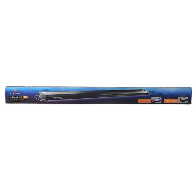 Coralife Aqualight T5 Dual Fluorescent Lamp Fixture - Saltwater ...