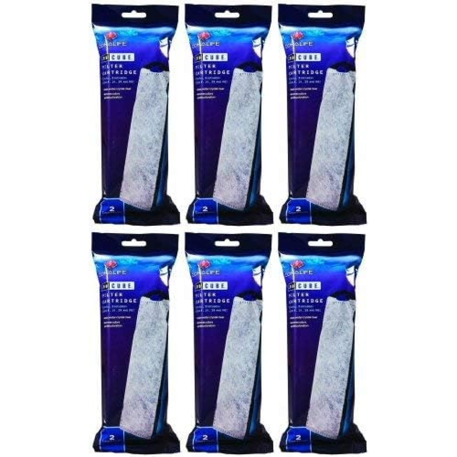 Coralife BioCube Filter Cartridge, 12ct (6 x 2ct) - Walmart.com