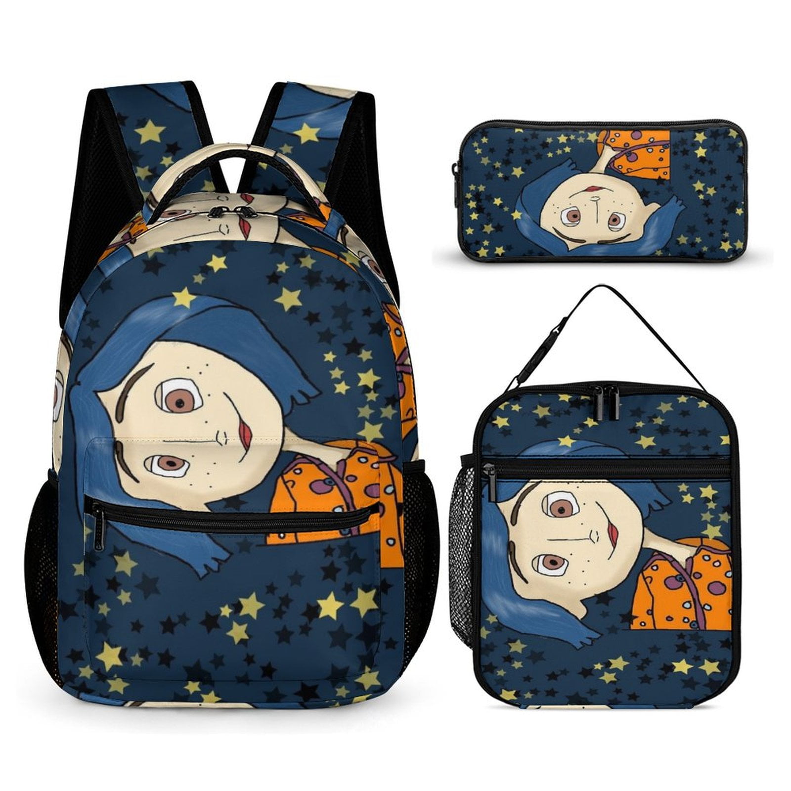 Coraline (4) Lightweight Laptop Travel Backpack For Adults Work Camping ...
