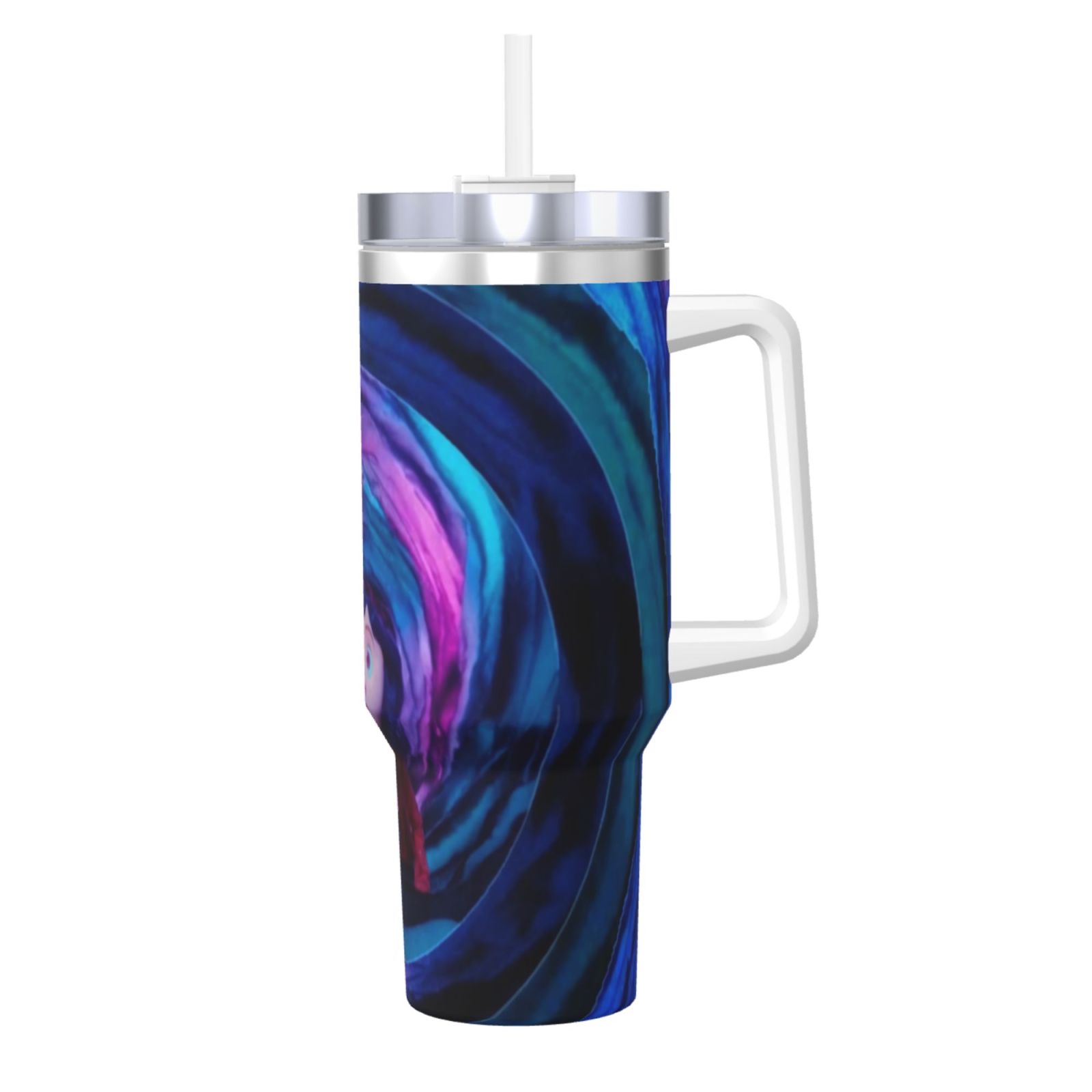 Coraline 40oz Ice King (With Handle And Straw),Car Travel Cup,2-In-1 ...