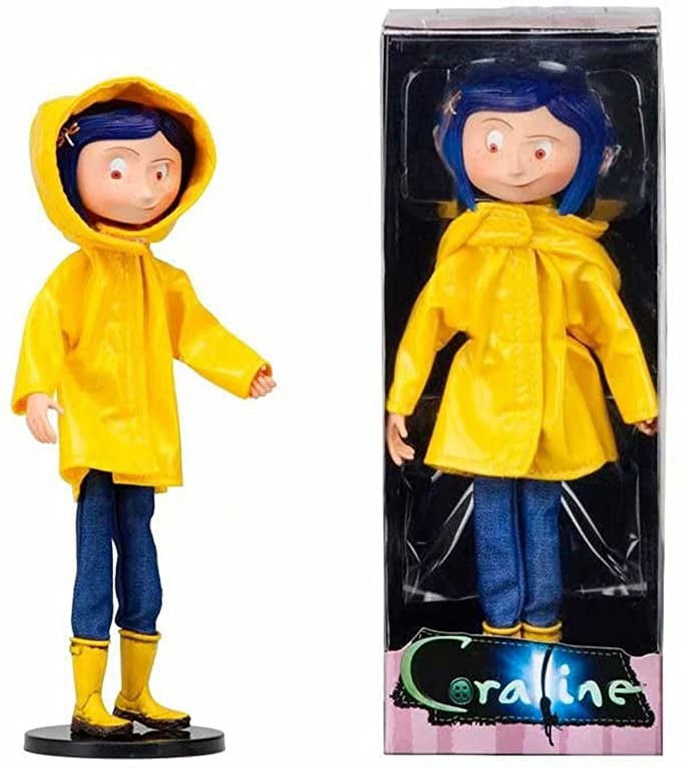 Coraline Articulated Figure Coraline in Rain Coat Classic Movie ...