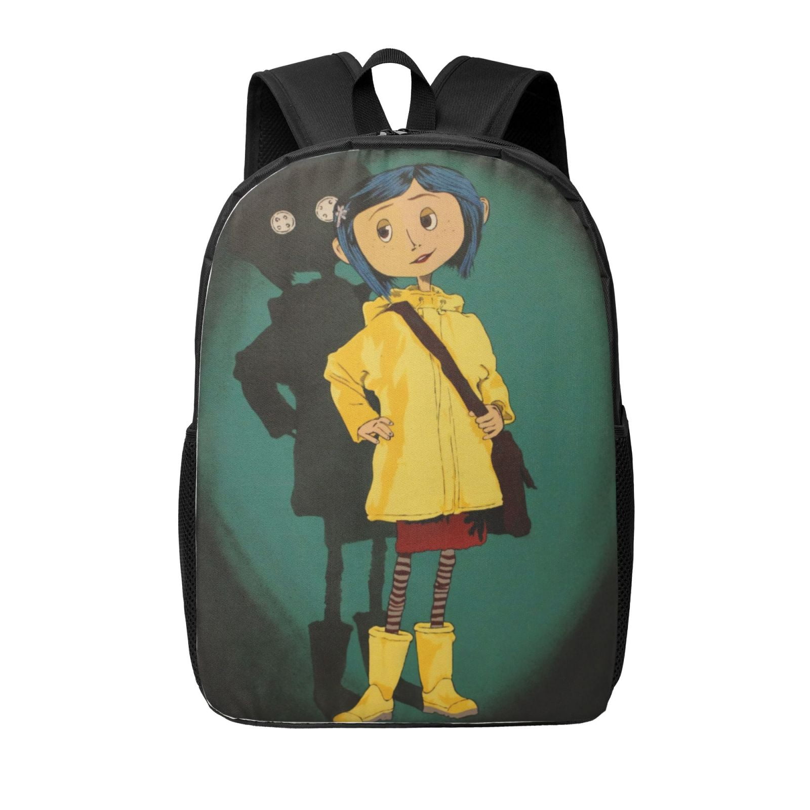 Coraline Backpack 17 Inch Large Capacity Casual School Bag Lightweight ...
