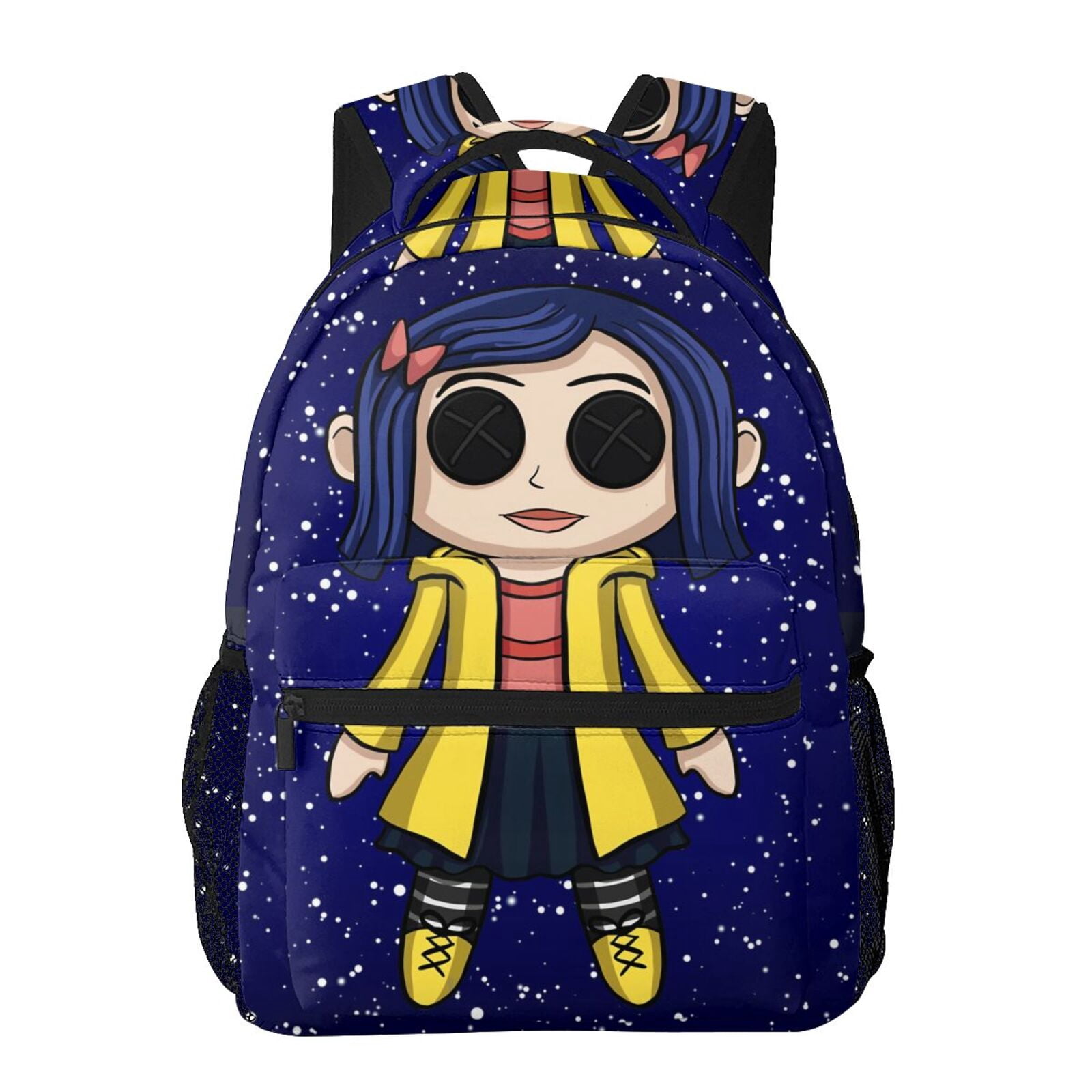 Coraline Backpack for Women Men, Waterproof Bookbag, Lightweight Casual ...
