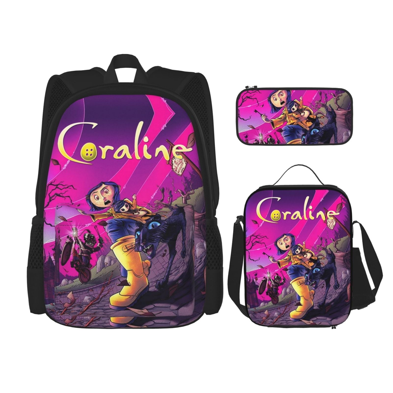 Coraline Backpacks Backpack, 17 Inch Large Capacity Sports Backpack ...