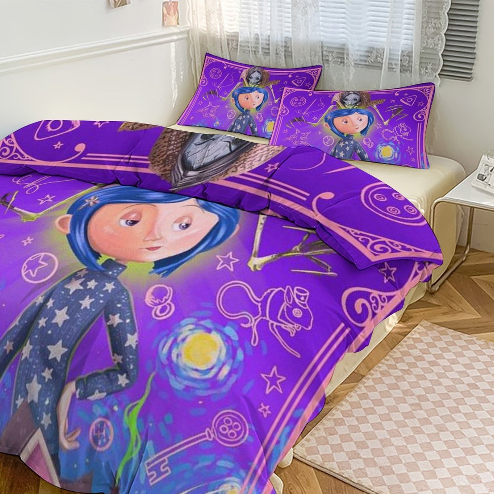 Coraline Bedding Set Full Size Bedding Set Contains One Duvet Cover and ...
