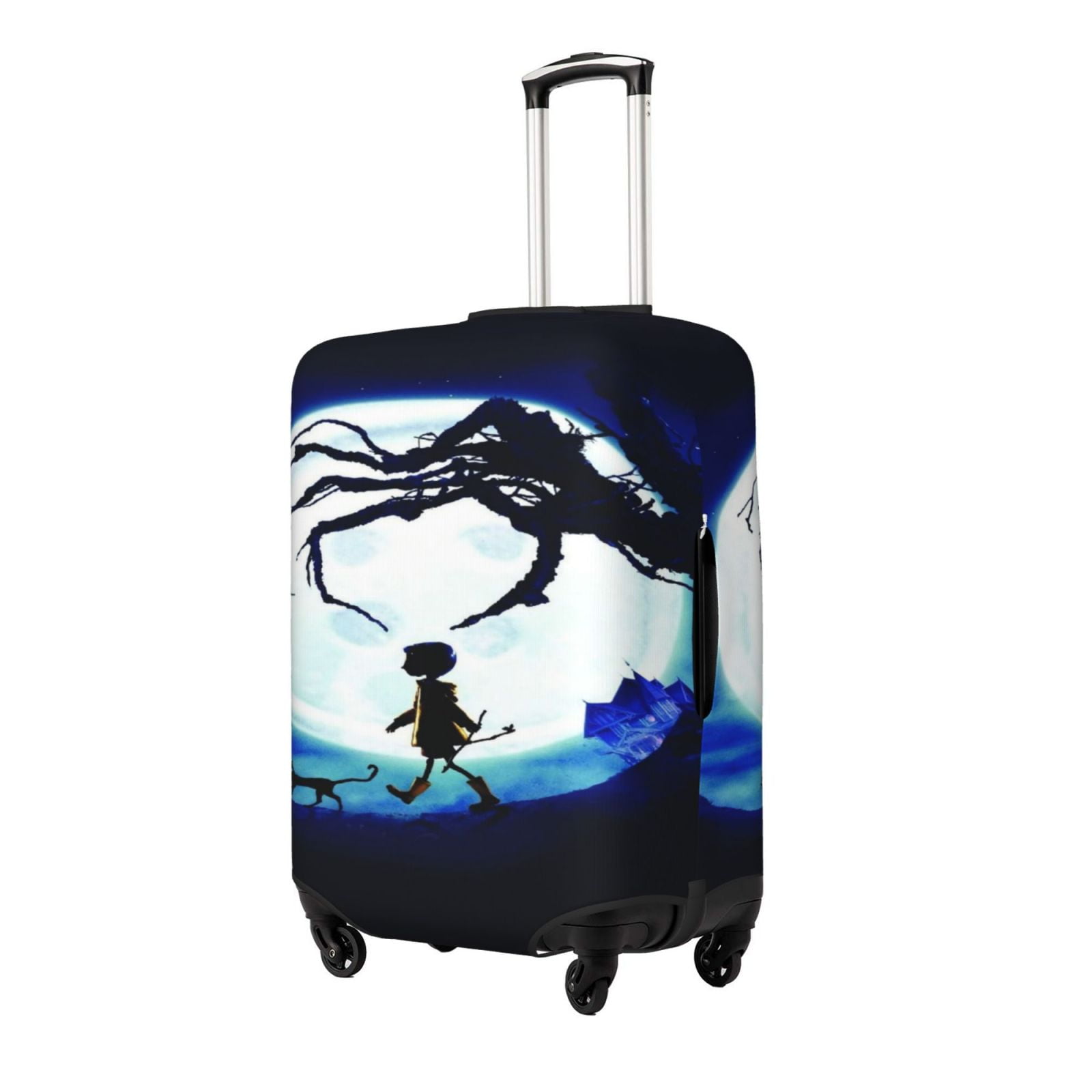 Coraline Cartoon Elastic Travel Luggage Cover Travel Suitcase ...