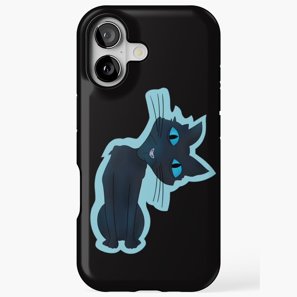 Coraline Cat Movie Inspired Art Compatible Phone Case for iPhone 11–17 ...