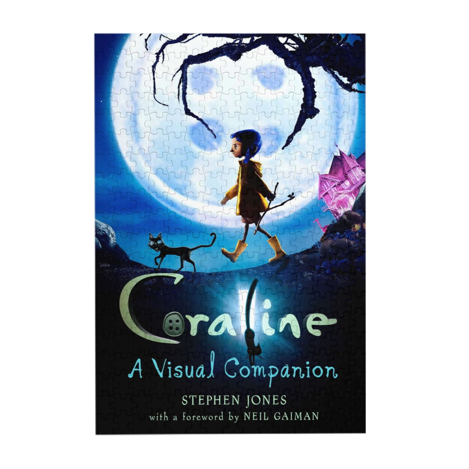 Coraline Cat Poster Wooden Jigsaw Puzzles Accessories Intellectual ...