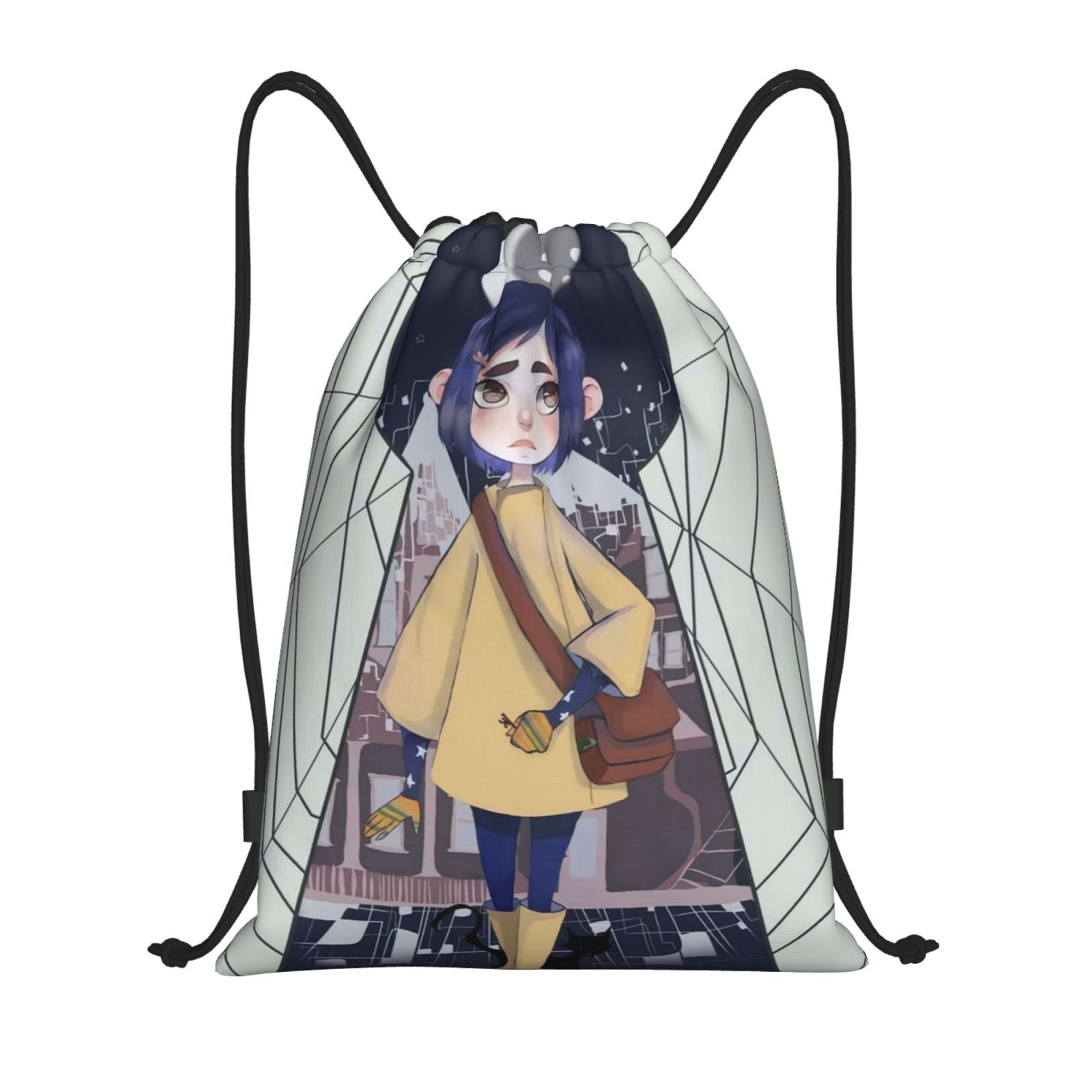 Coraline Classic Drawstring Bag, Collapsible, Sports, Fitness ...