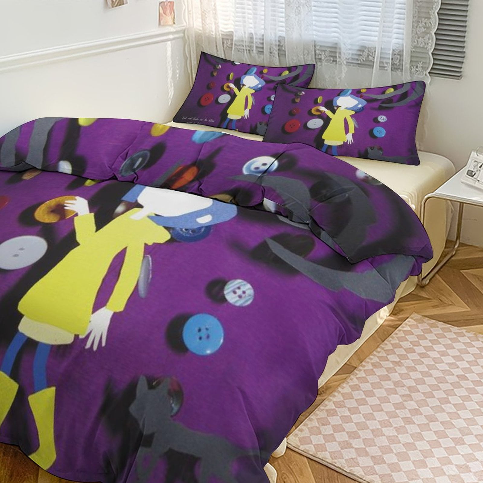 Coraline Bedding Set Full Size Bedding Set Contains One Duvet Cover and ...