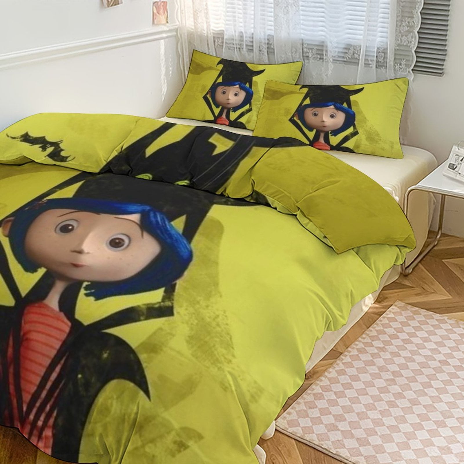 Coraline Bedding Set King Size Bedding Set Contains One Duvet Cover and ...
