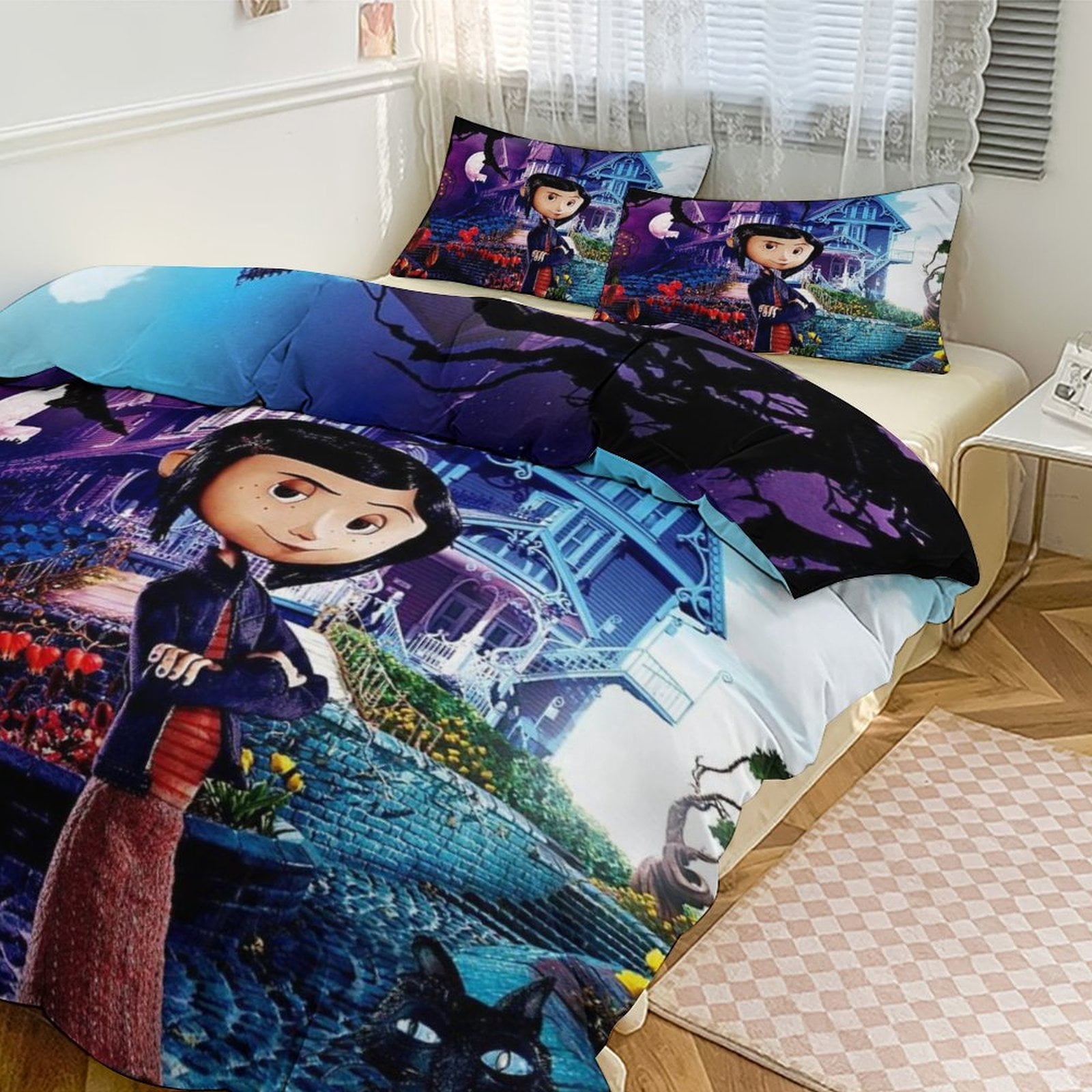 Coraline Bedding Set King Size Bedding Set Contains One Duvet Cover and ...