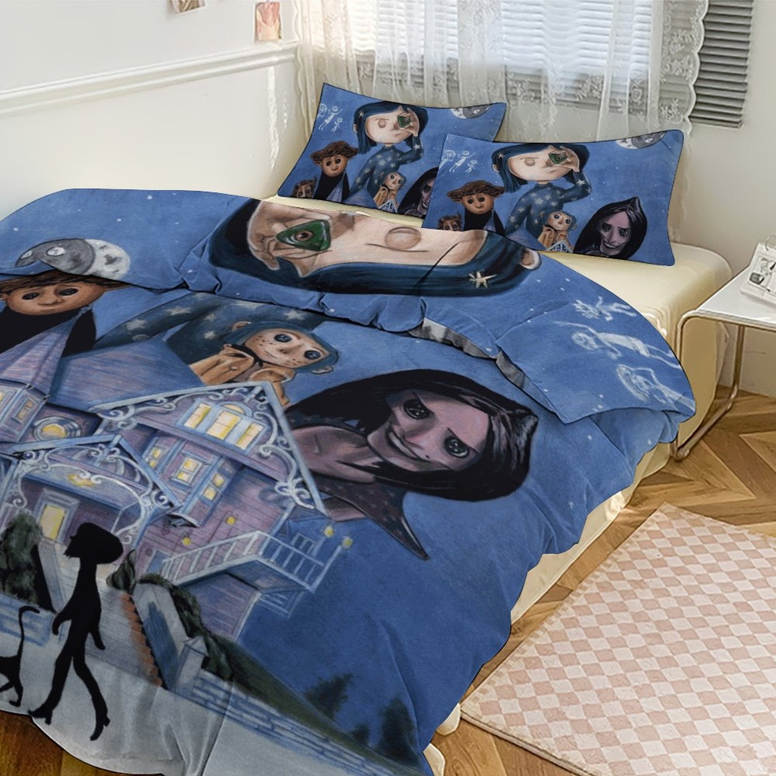 Coraline Bedding Set Twin Size Bedding Set Contains One Duvet Cover and ...