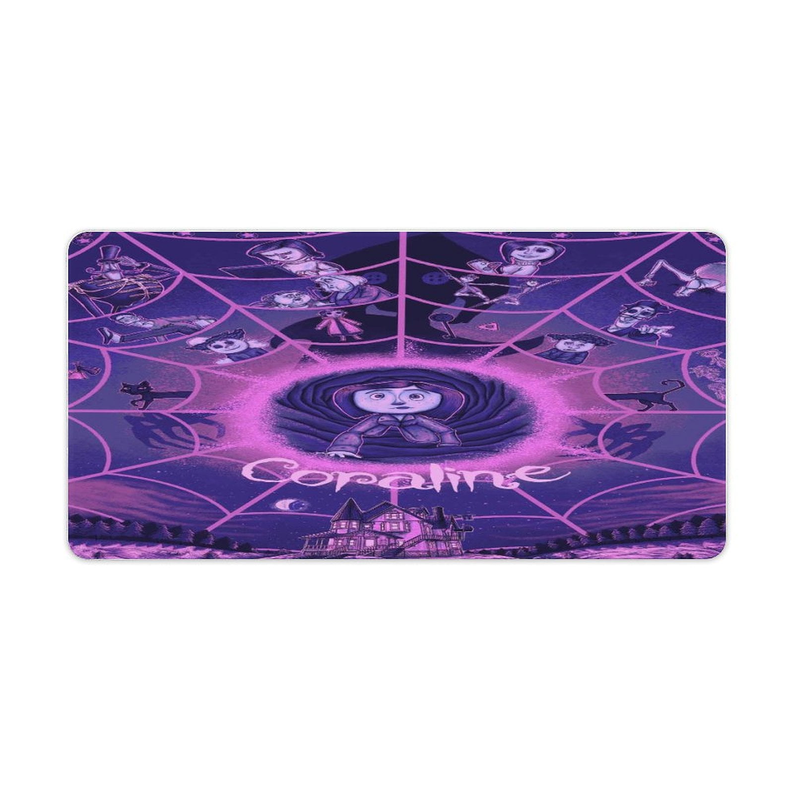 Coraline Computer Mouse Mat with Anti-Slip Rubber Base Anti-Fray ...