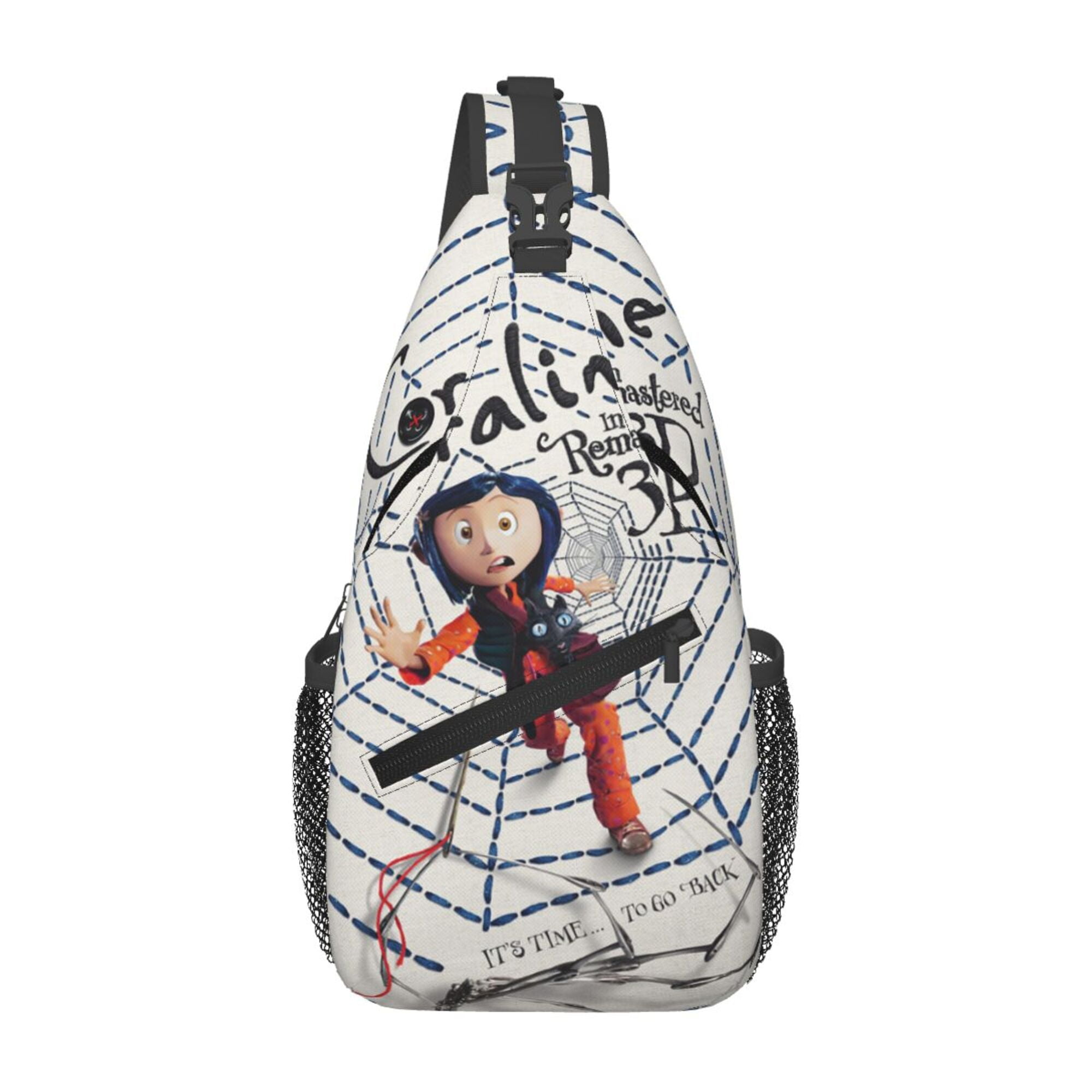 Coraline Crossbody Shoulder Bag Backpack Sling Cross Chest Bag ...