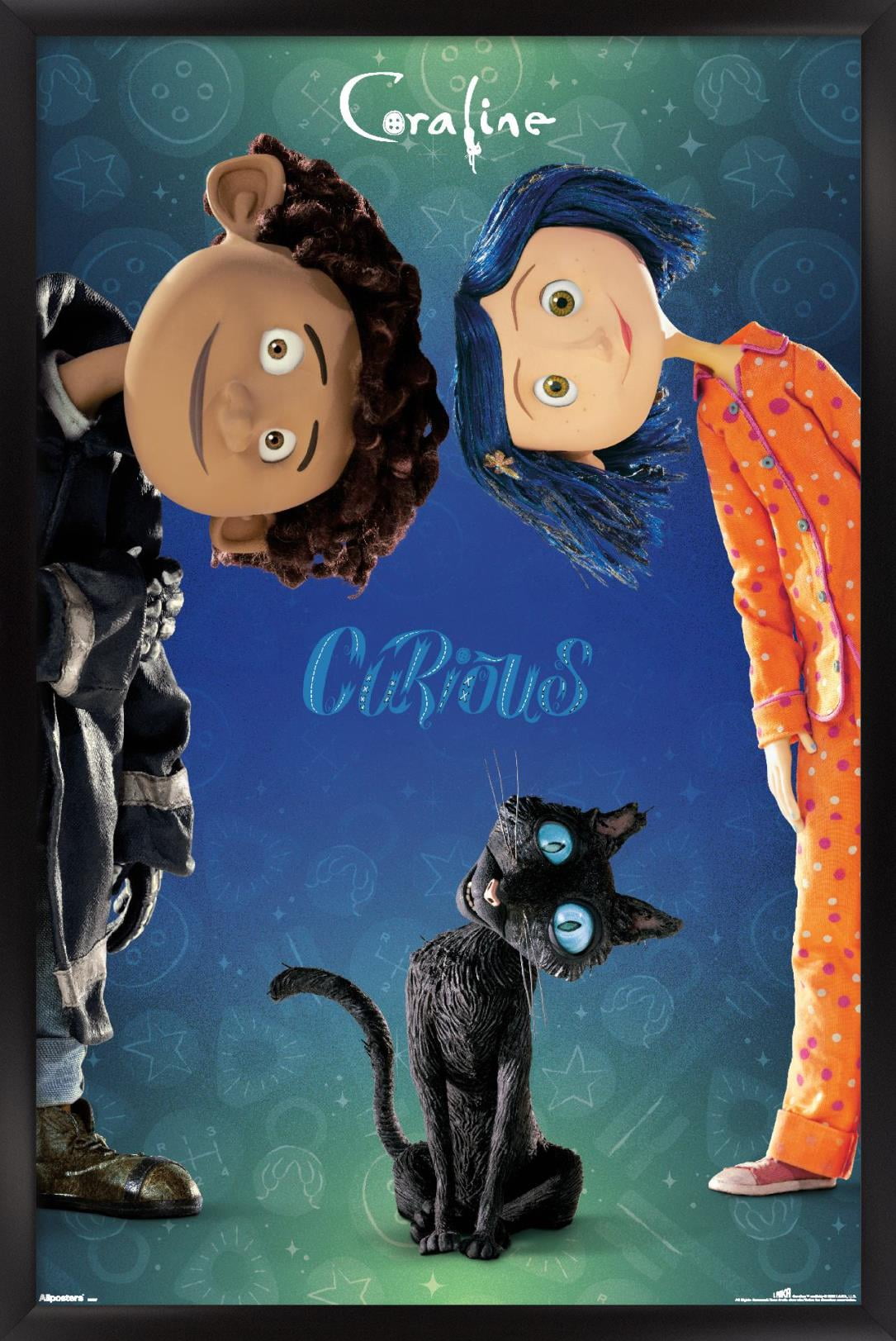 Coraline - Curious Wall Poster, 14.725" x 22.375" Framed - Walmart.com