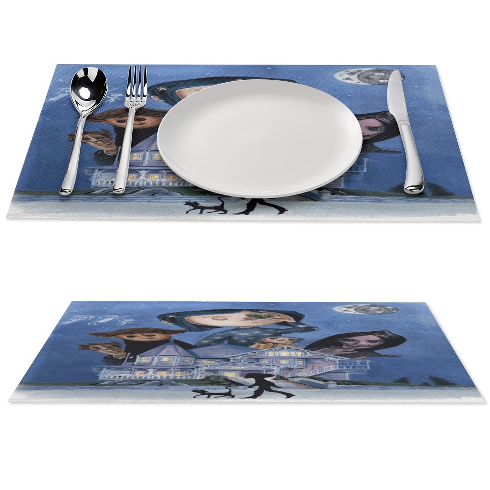 Coraline Cute cartoon table mat non-slip heat-resistant washable 1 PCS ...