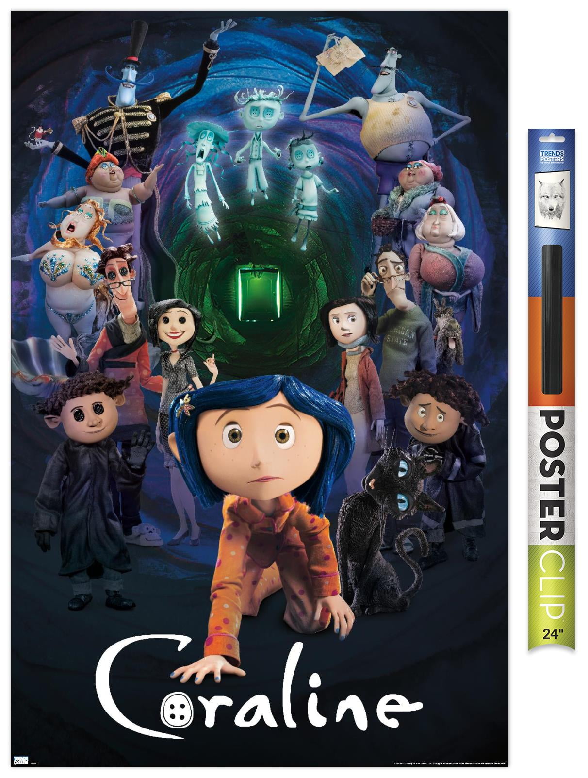 Coraline - Group Wall Poster, 22.375" x 34" - Walmart.com