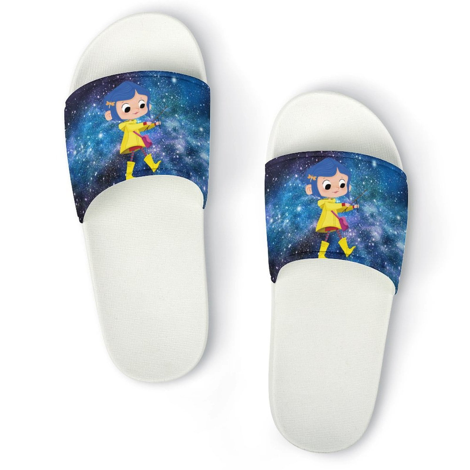 Coraline Home Slippers Non Slip Bathroom Open Toe Shoes Lightweight ...