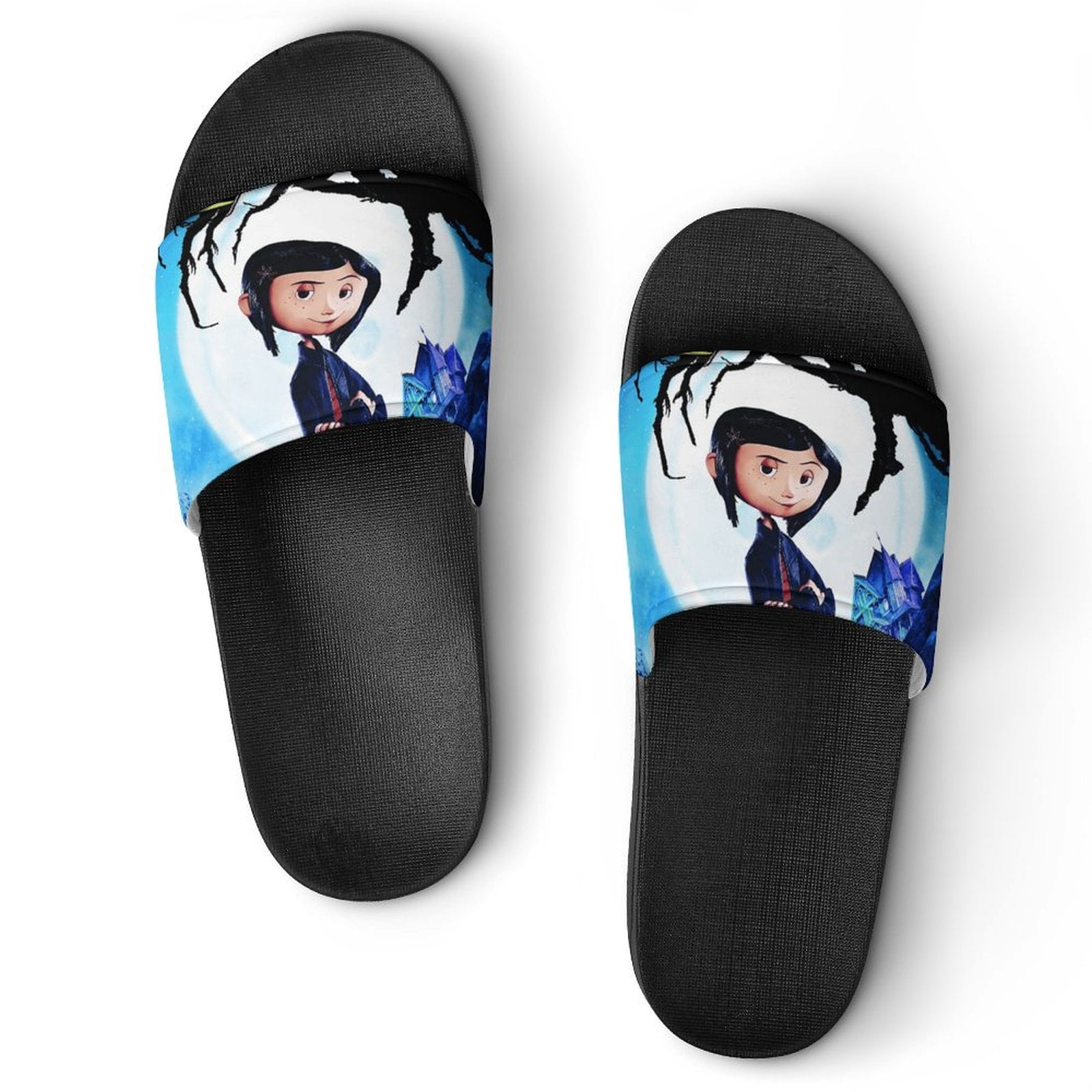 Coraline Home Slippers Non Slip Bathroom Open Toe Shoes Lightweight ...