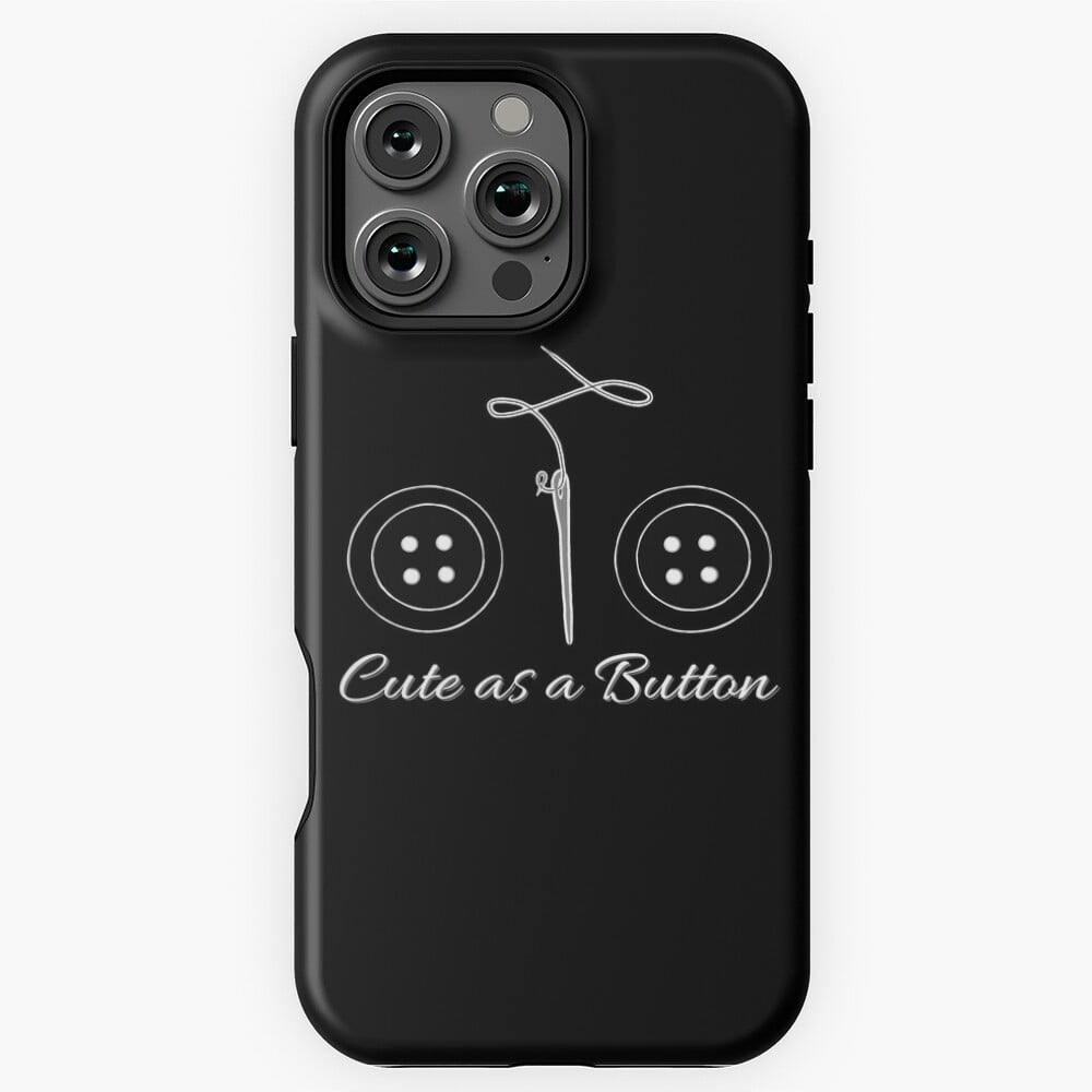Coraline Jones Cute As A Button Phone Case for iPhone 16 15 14 13 12 11 ...