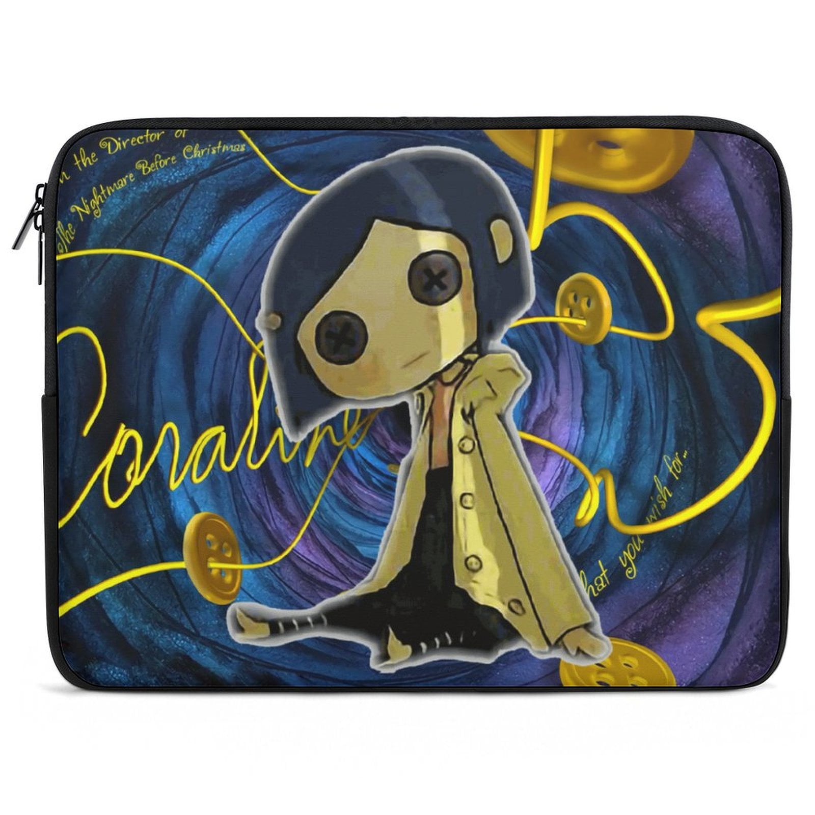 Coraline Laptop Sleeve Lightweight Computer Cover Bag 10inch Durable ...