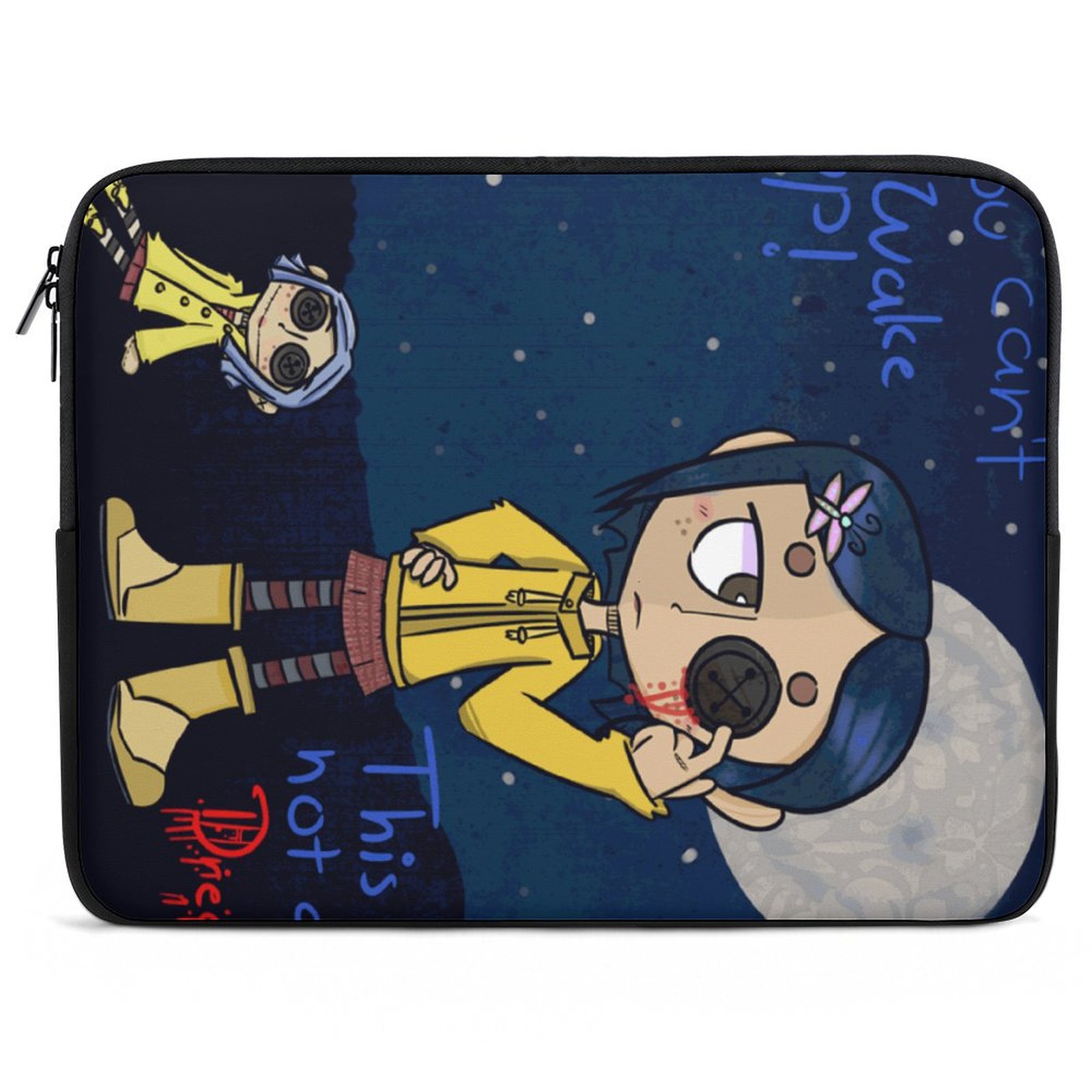 Coraline Laptop Sleeve Lightweight Computer Cover Bag 17inch Durable ...